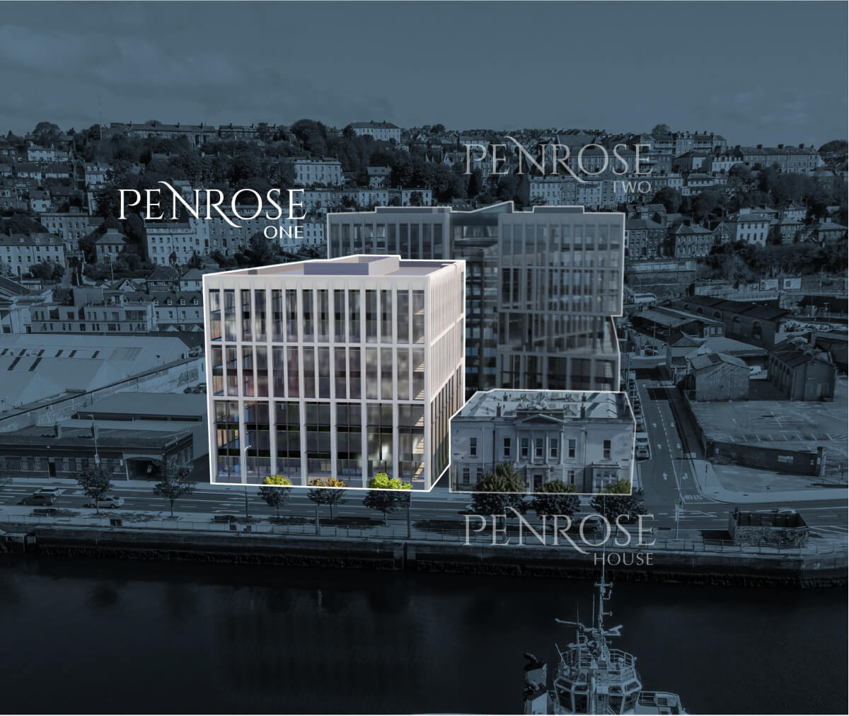 Penrose Dock - 250,000 sq ft New Office Development Cork